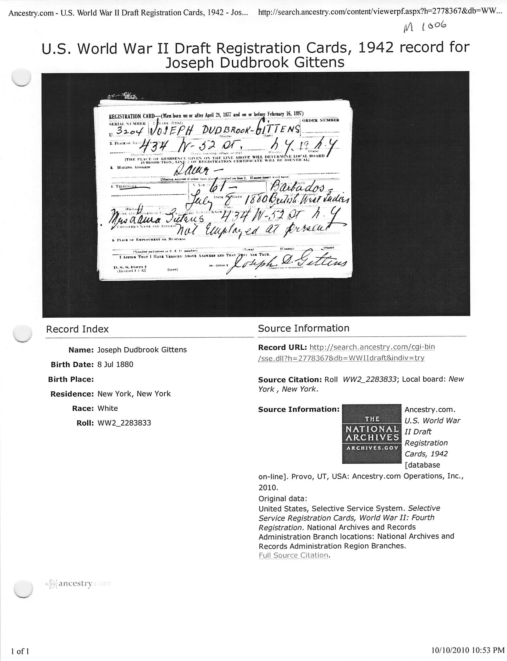 Ww2 Draft Registration Where Did They Go?: Michigan World War II Draft